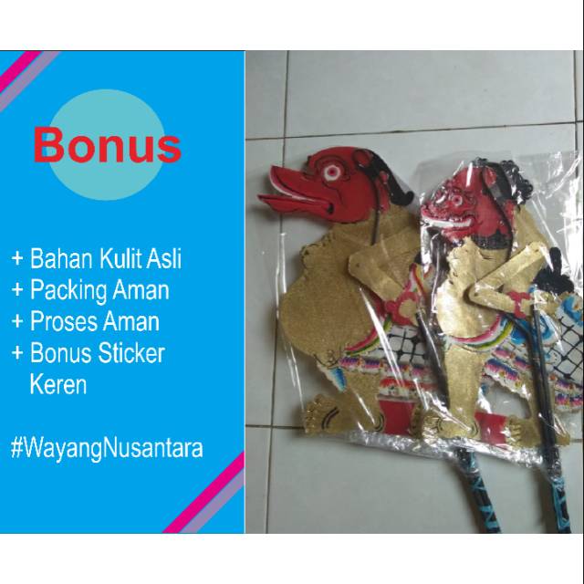 Jual Wayang Kulit Togog Bilung Standar Dalang | Shopee Indonesia