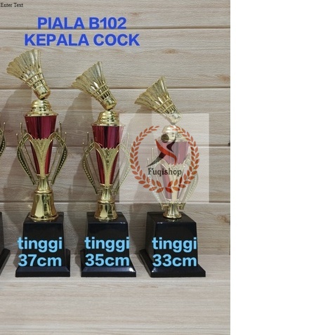Jual PIALA BADMINTON TROPHY BULUTANGKIS BODY KEPALA KOK 1 SET | Shopee Indonesia