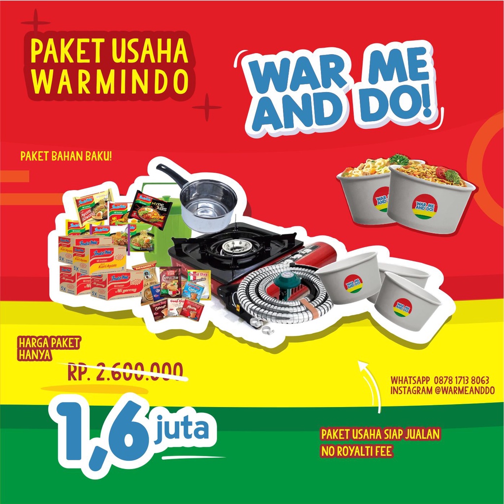 Jual Paket Usaha Warmindo Warmeanddo | Shopee Indonesia