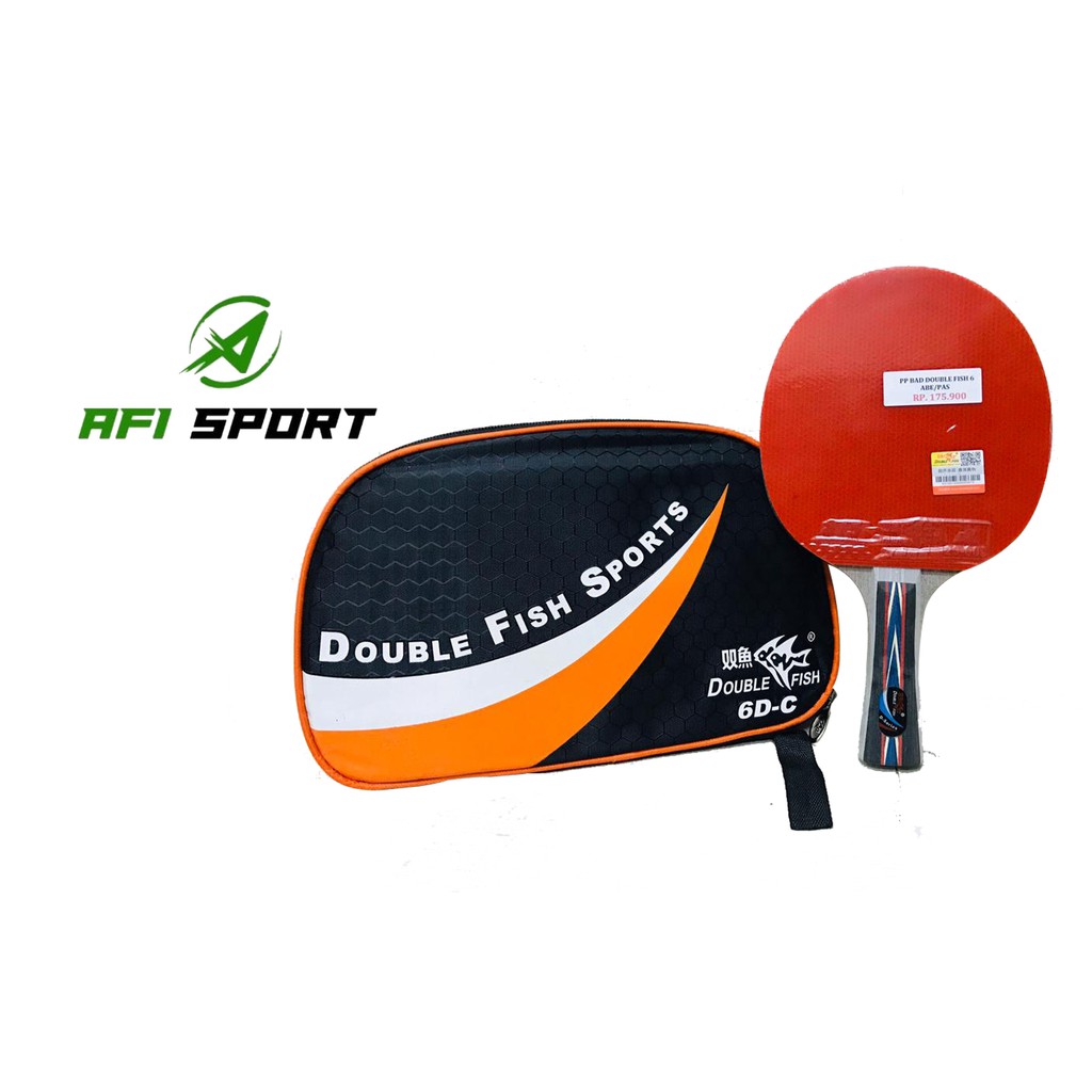 Jual Bed/Bet Tenis Meja/Pingpong Double Fish 6D-C Original | Shopee Indonesia