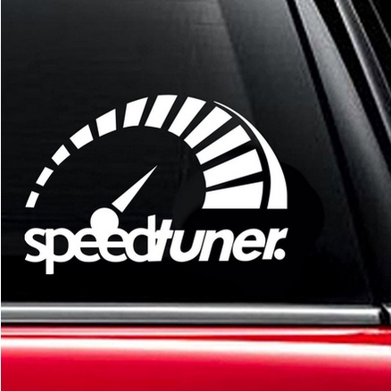 Jual Stiker Tulisan Speed Tuner Car Mobil Motor Laptop Helm Kaca ...