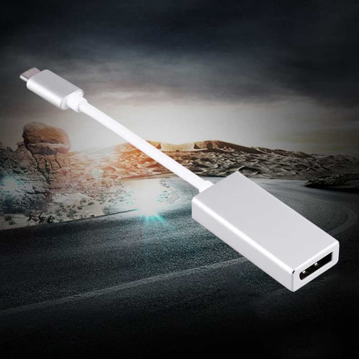 Jual KABEL KONVERTER USB TYPE C 3.1 TO DISPLAY PORT FEMALE 4K HDTV ...