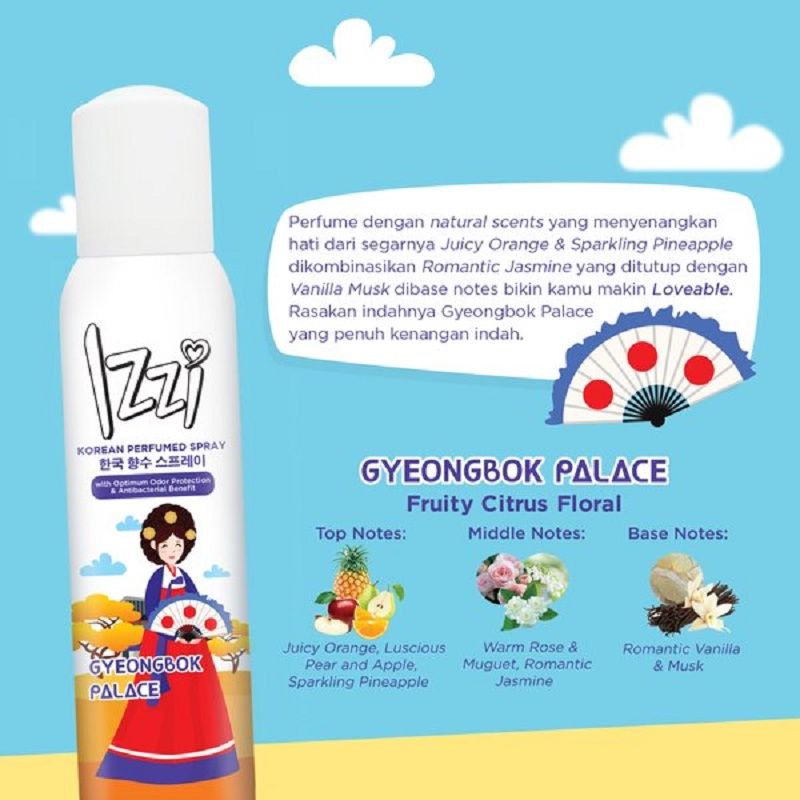 Jual izzi body spray 150 ml | Shopee Indonesia