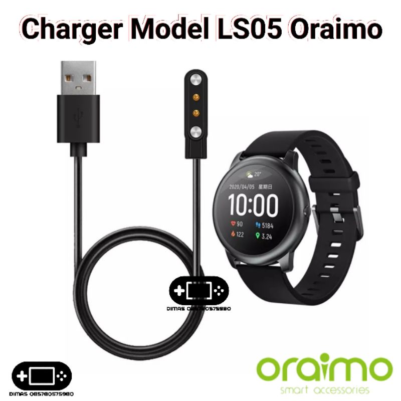 Jual Charger Model LS05 oraimo charging watch pro fit osw 16 16P 18N 4 ...