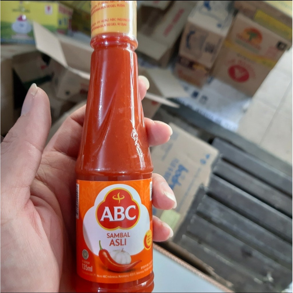 Jual Saus Sambal Cap ABC Botol Kecil 135ml | Shopee Indonesia