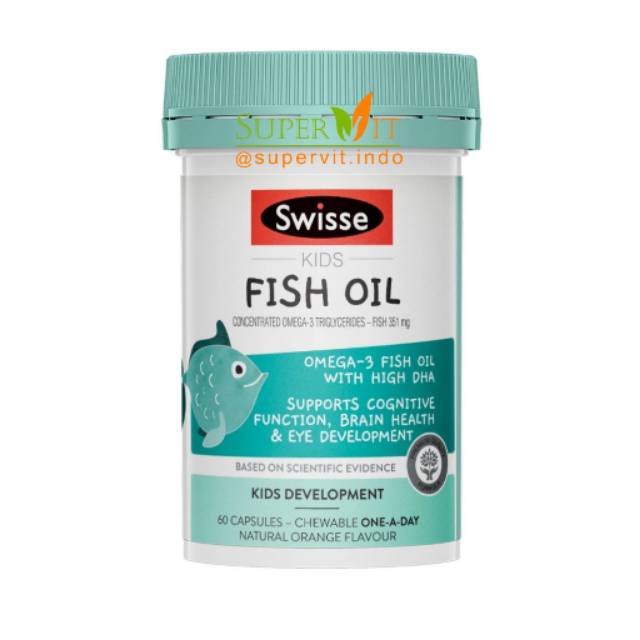 Jual Swisse Kids Fish Oil (60 Chewable Tablet Expired 2021) | Shopee ...