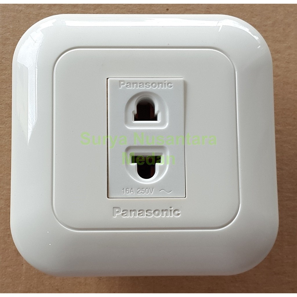 Jual Stop Kontak Universal Tanam Panasonic WEJ 10919 + Plat 78019 ...