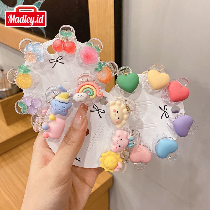 Jual MAdley Hairpin Set 6Pcs Jepit Rambut Karakter Lucu Anak & Dewasa ...