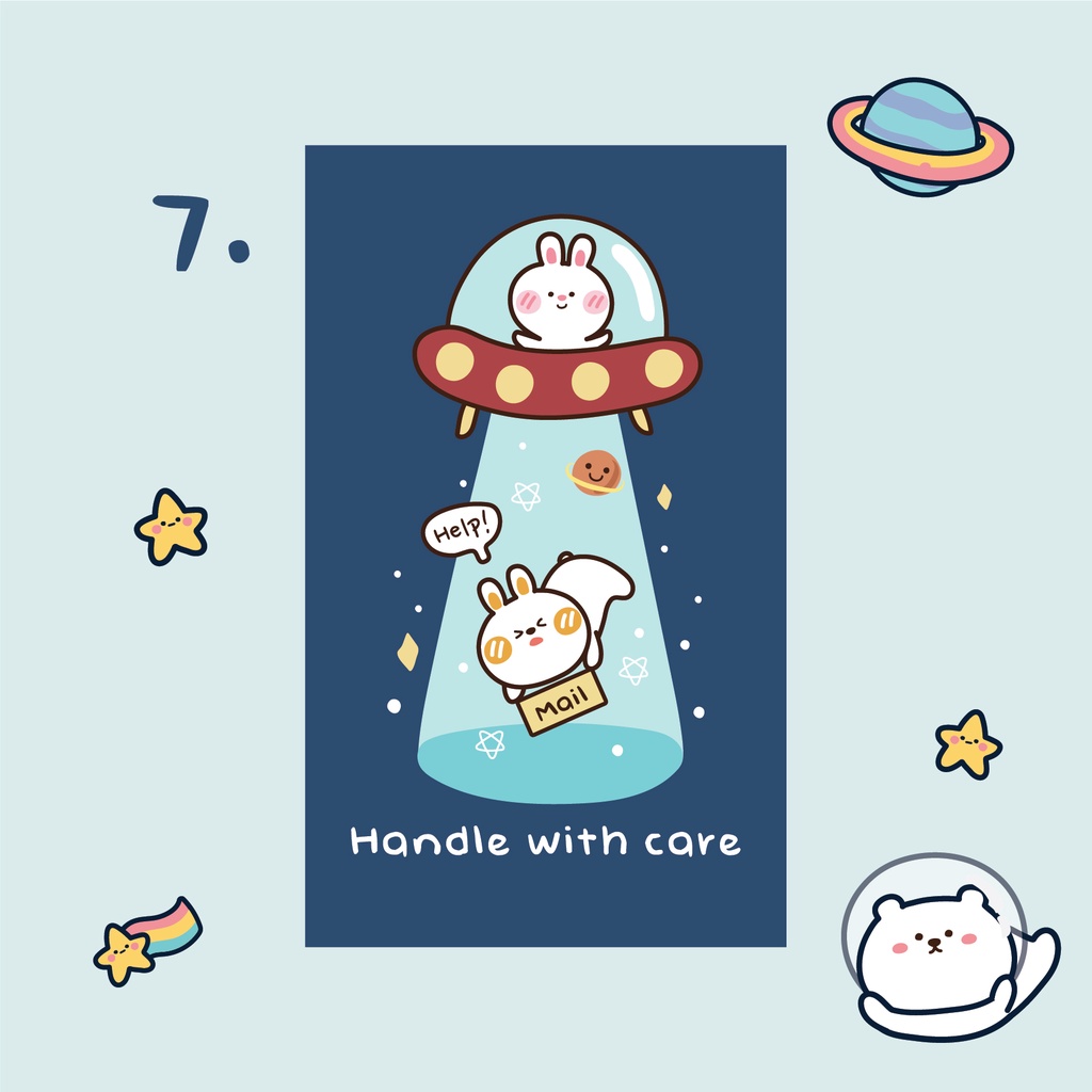 Jual Small Aesthetic Fragile Sticker Cute online shop sticker tanda ...