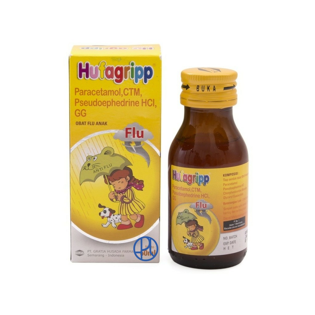 Jual HUFAGRIPP FLU DAN BATUK SIRUP 60ml WARNA KUNING | Shopee Indonesia