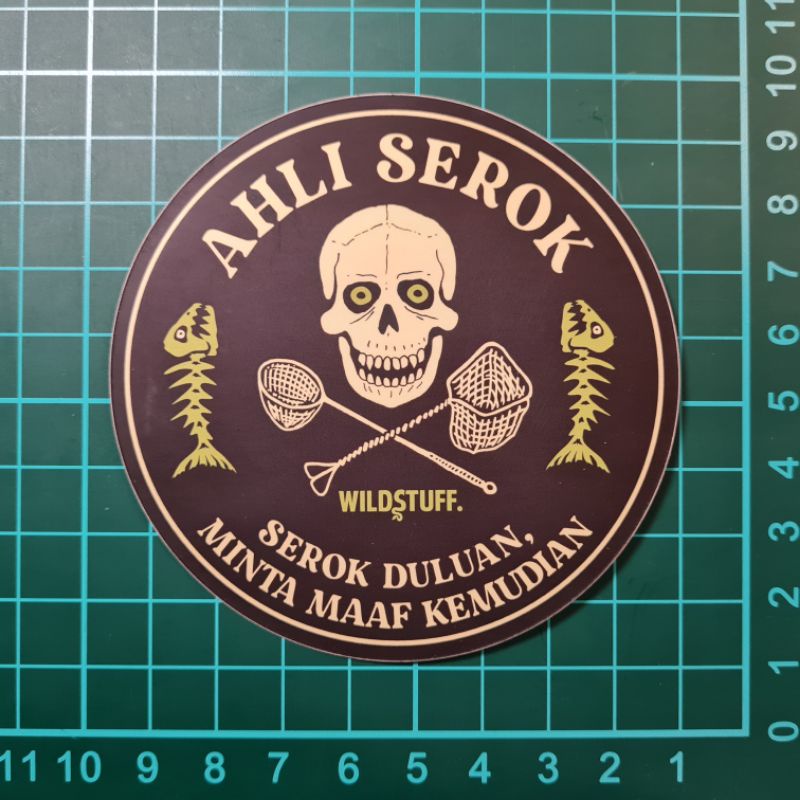 Jual STICKER STIKER AHLI SEROK | Shopee Indonesia