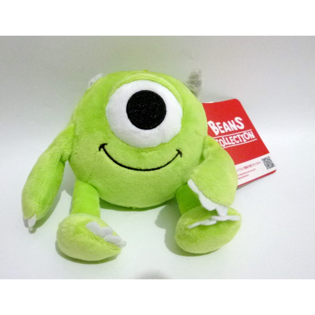 Jual Boneka Mike Wazowski Beans Collection Bahan MINISO Original Disney ...