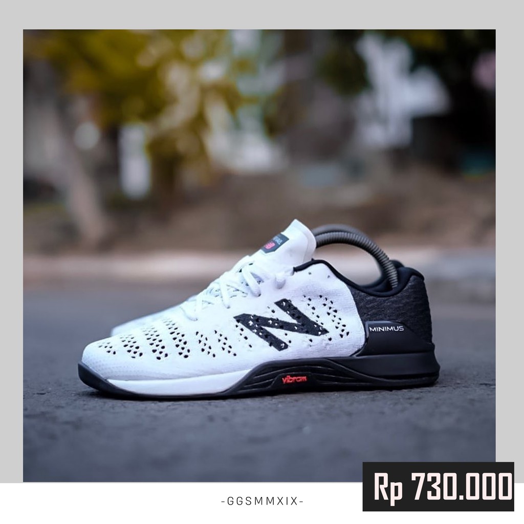 Jual Sepatu New Balance Hitam Putih Minimus Original | NB Minimum ...