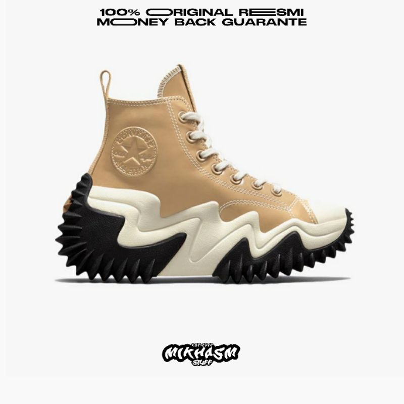 Jual Converse Run Star Hike Lugged Motion High Patent Leather Platform ...