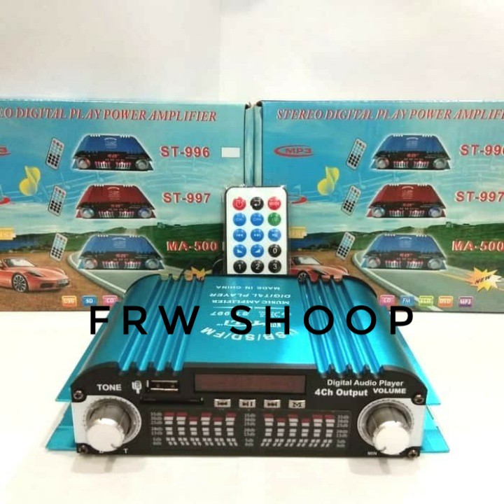 Jual AMPLIFIER MINI TELI ST 997 / ST997 / ST-997 FM USB SD MMC | Shopee Indonesia