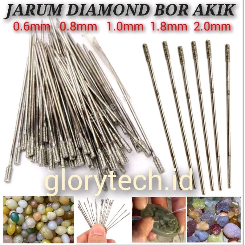 Jual Mata bor Diamond Akik/Mata Bor Batu Akik Kaca Liontin /Mata Bor ...