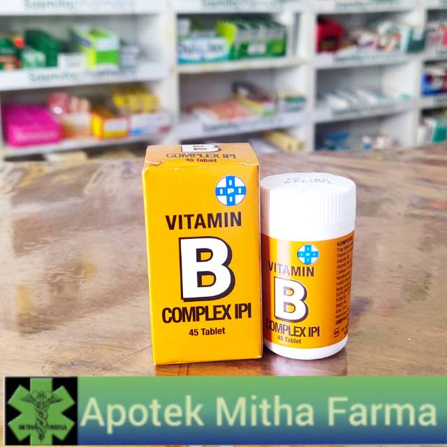 Jual VITAMIN B COMPLEX IPI 45 TABLET | Shopee Indonesia