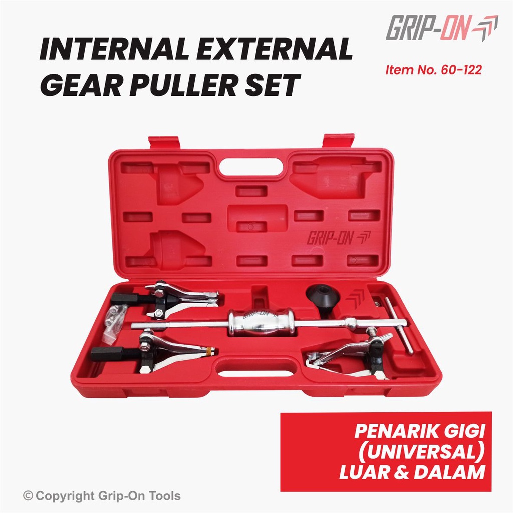 Jual Grip-On Internal / External Gear Puller Set Treker Gigi Dalam ...