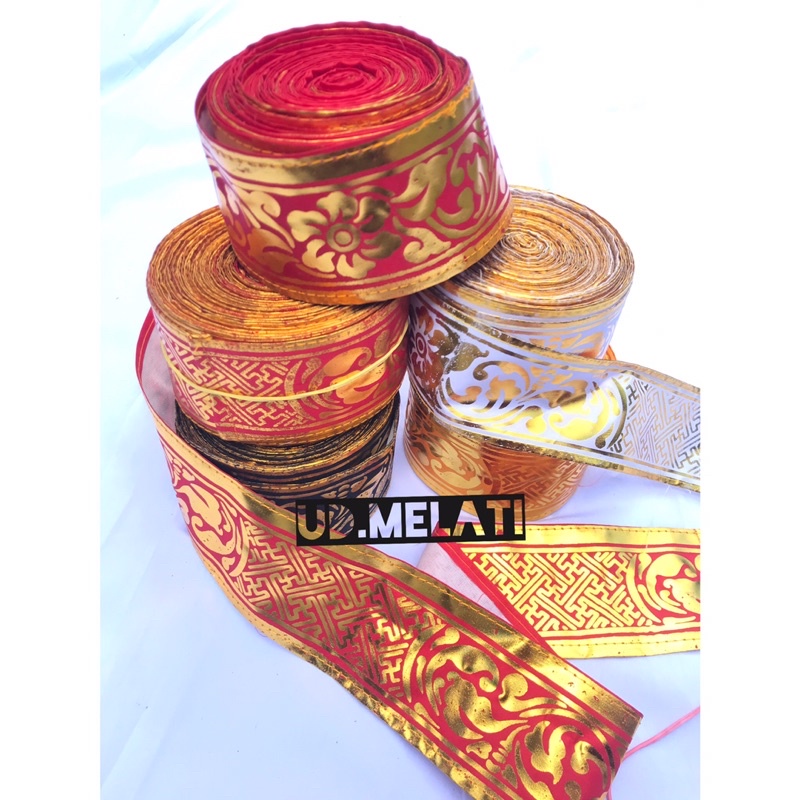 Jual SABUK PRADA LILIT SATIN BALI 7cm | Shopee Indonesia