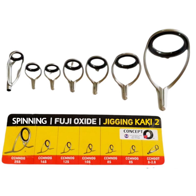 Jual RING GUIDE FUJI CCMNOG SET JIGGING - MARIT JORAN JIGGING - RING ...