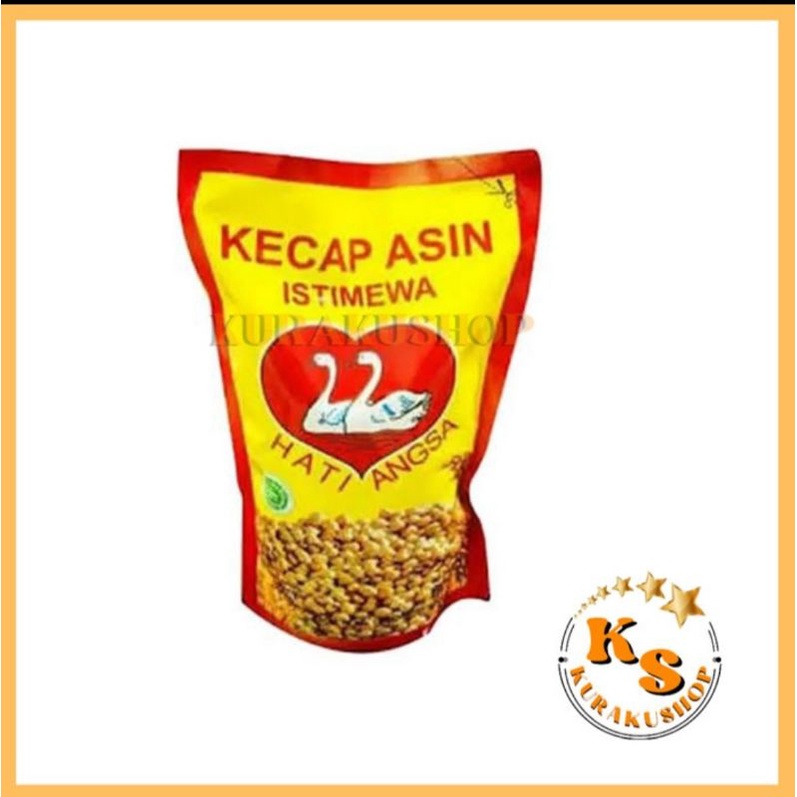 Jual KECAP ASIN HATI ANGSA KECAP ASIN 600 GRAM REFILL | Shopee Indonesia