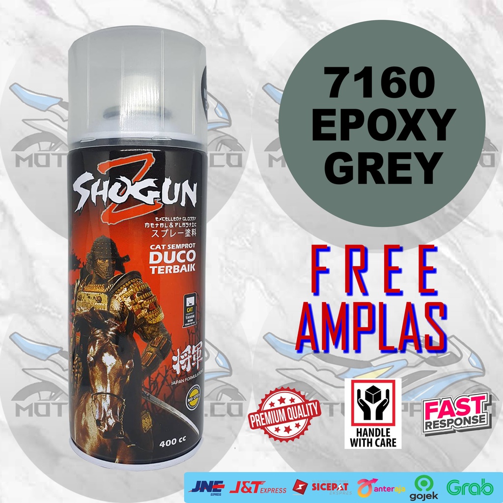 Jual Cat Semprot Shogun Z Epoxy / Dasar / Primer Grey 7160 - Pilok ...