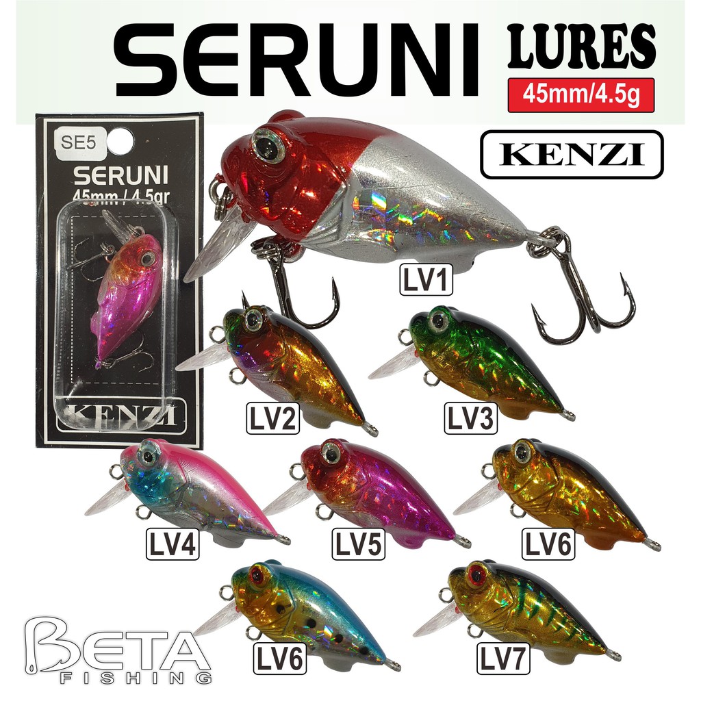 Jual LURES KENZI SERUNI 45MM/4.5G | Shopee Indonesia