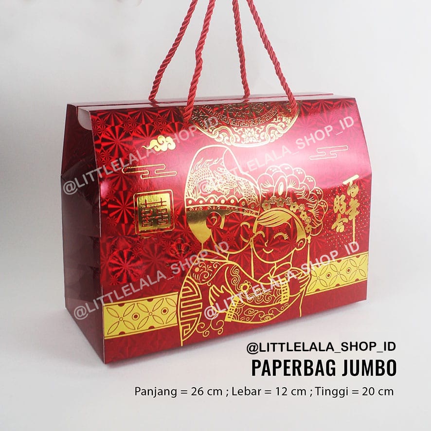 Jual Kotak Handuk Jumbo Shuang Xi / Kotak Souvenir Teapai Wedding ...