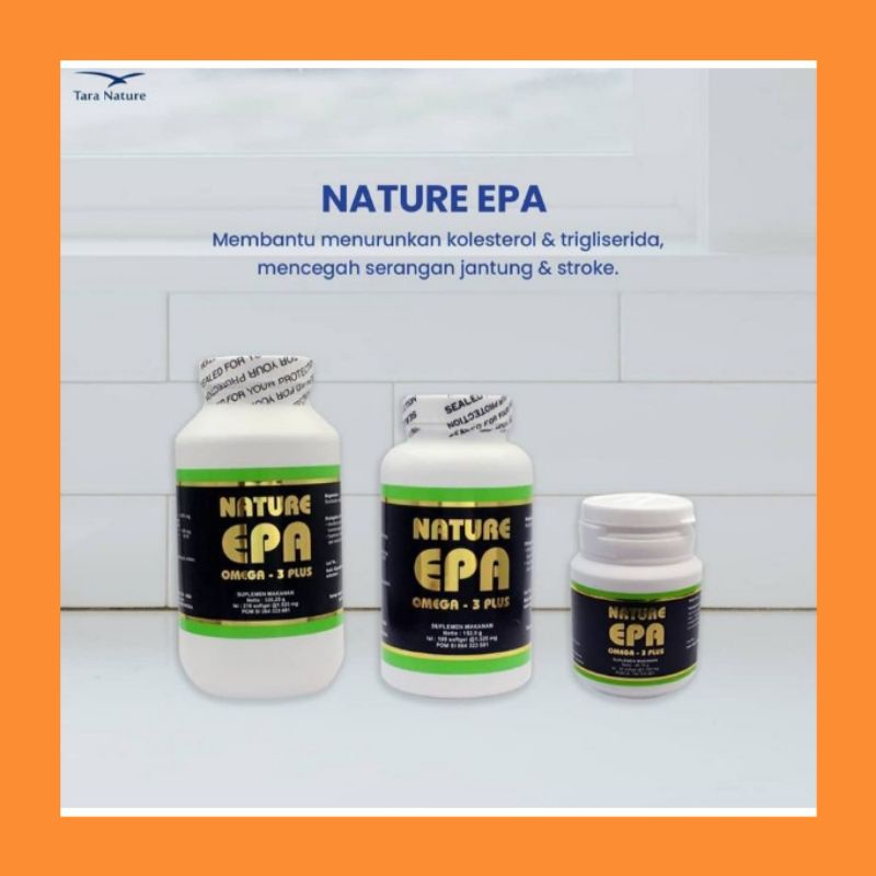 Jual Omega 3 Plus NATURE EPA ISI 30 ISI 100 ISI 210 by Tara Nature 100% ...