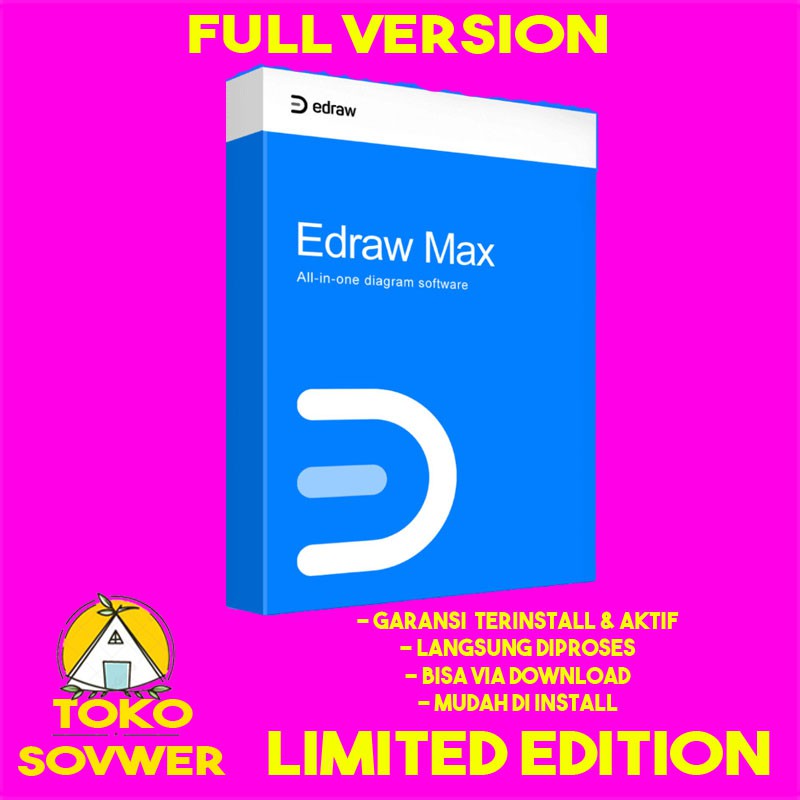 Jual Edraw Max 10 Diagram Chart Graph FULL VERSION AKTIF LIFETIME | Shopee Indonesia