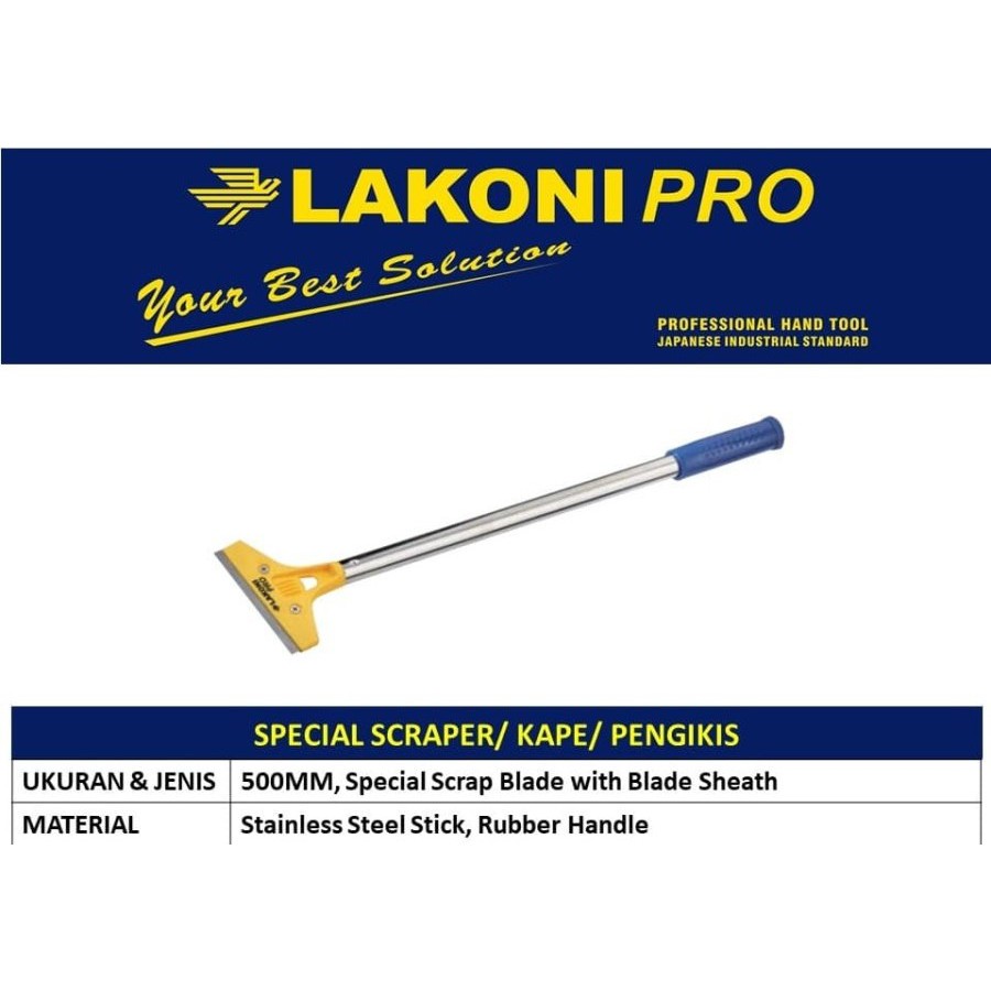 Jual SCRAPER 320 MM LAKONI PRO - PENGIKIS | Shopee Indonesia