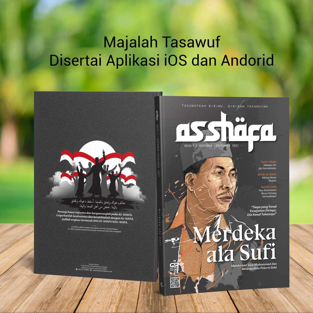 Jual Majalah As Shafa Edisi 1- Merdeka Ala Sufi - Full Color - Majalah ...