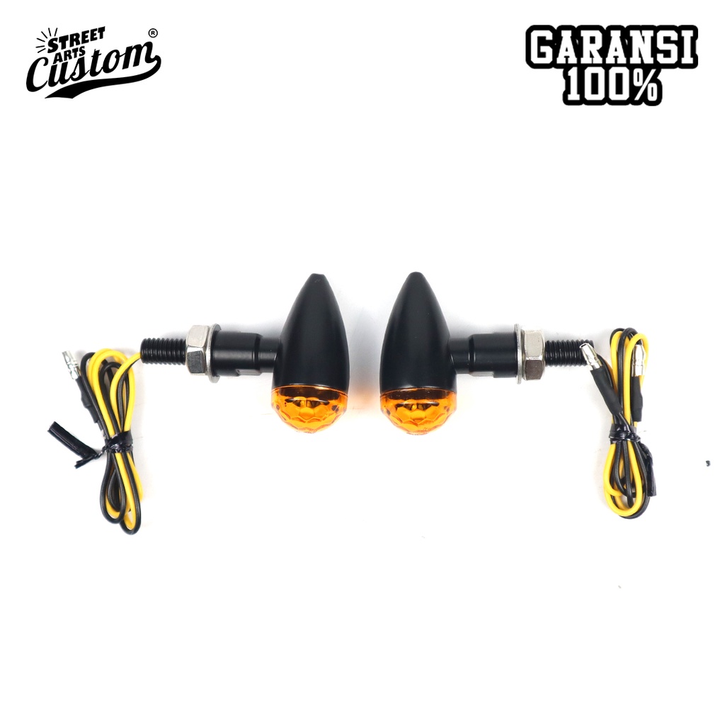 Jual Lampu Sein LED mini Hammer Orange Universal | Shopee Indonesia