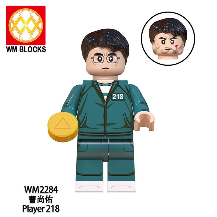 Jual Brick Minifigure Squid Game Series Player 218 Cho Sang-woo ...