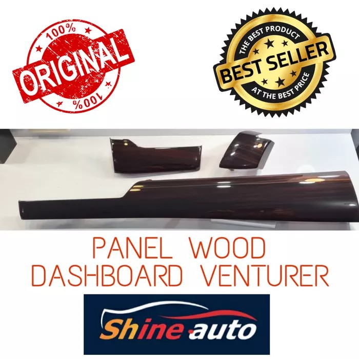 Jual Panel Wood Innova Reborn Dashboard 3 pcs. Original Toyota | Shopee ...