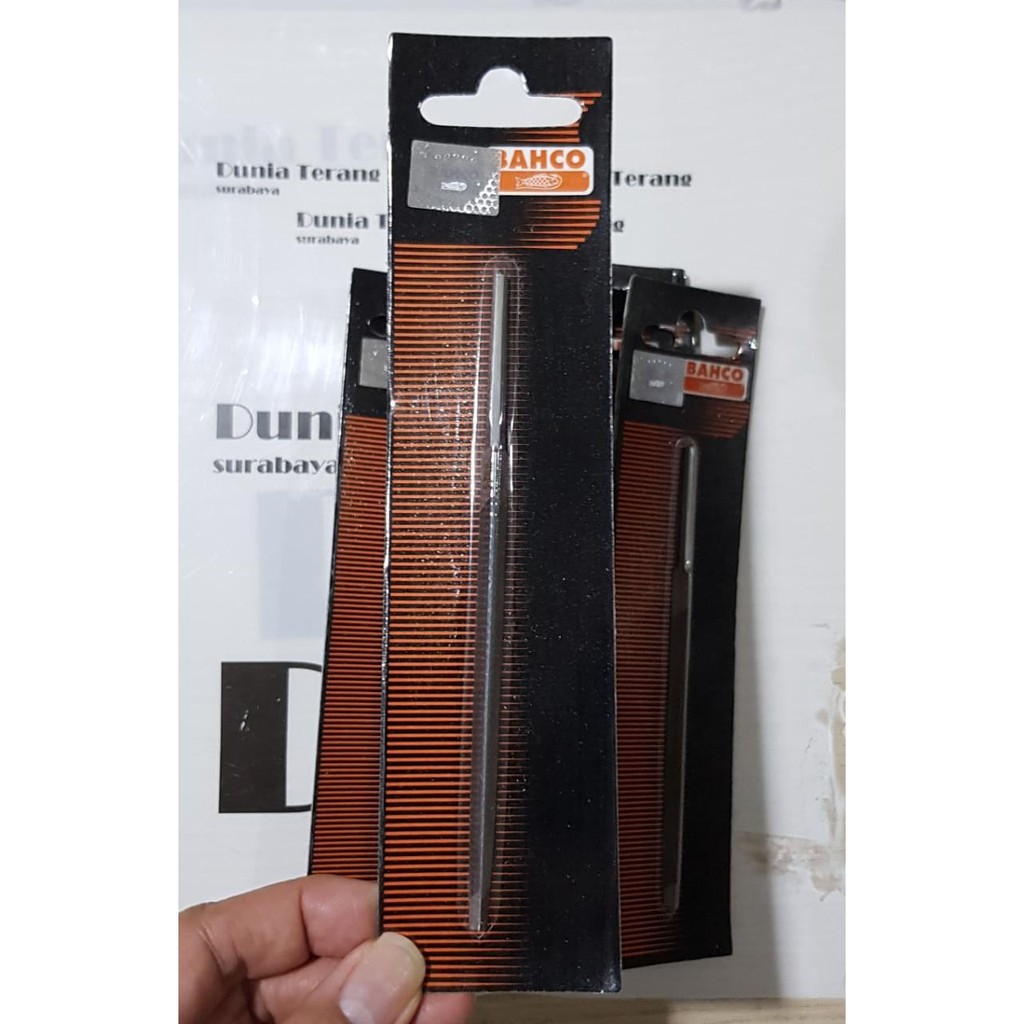 Jual Kikir BAHCO Segitiga 4in / Slim Taper Saw File 4" 100 mm / Kikir ...