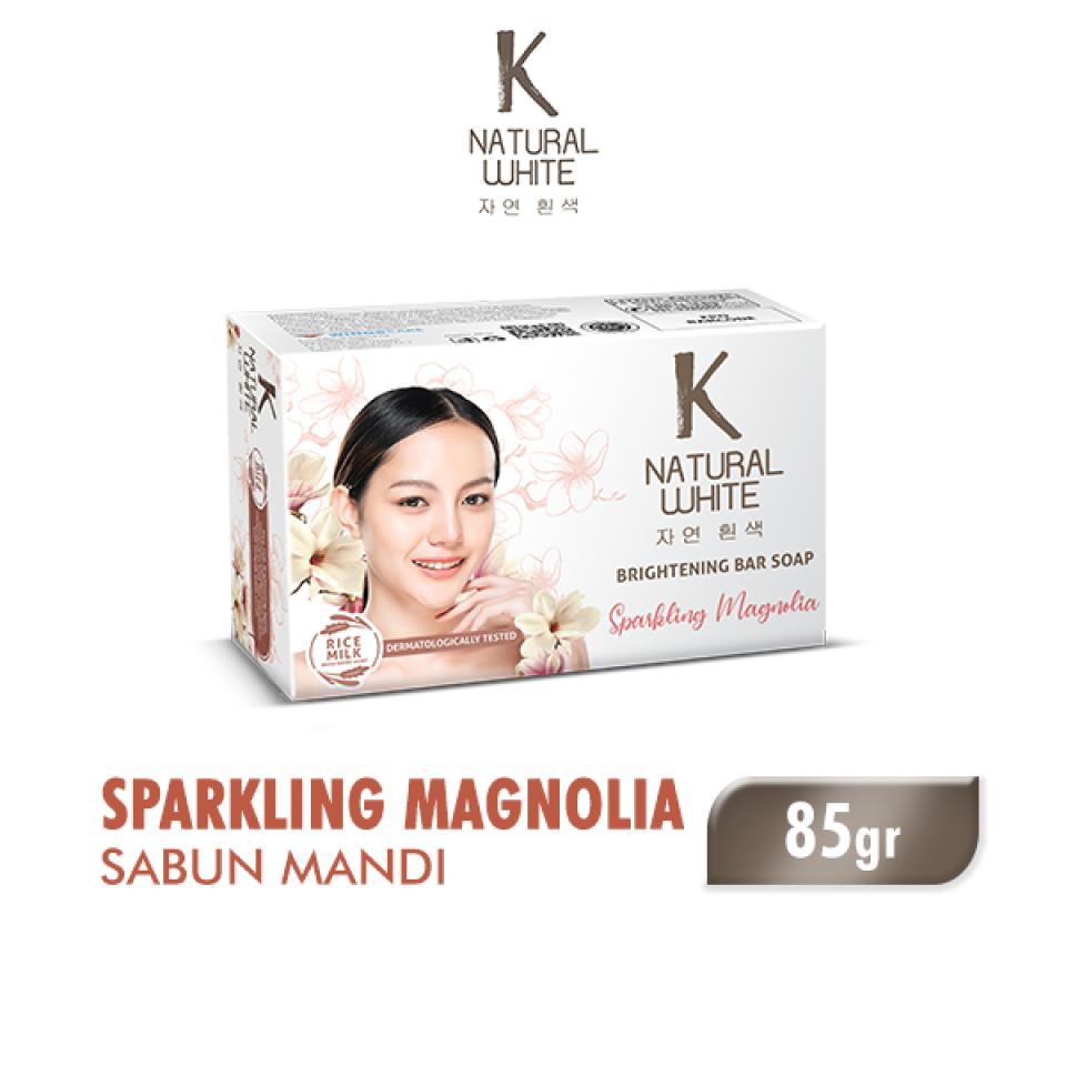 Jual K Natural White Sabun Mandi Batang Magnolia 85 gr | Shopee Indonesia