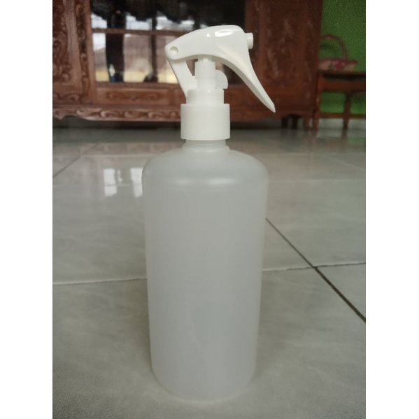 Jual botol spray semprot serbaguna isi 500ml tutup putih botol buram ...