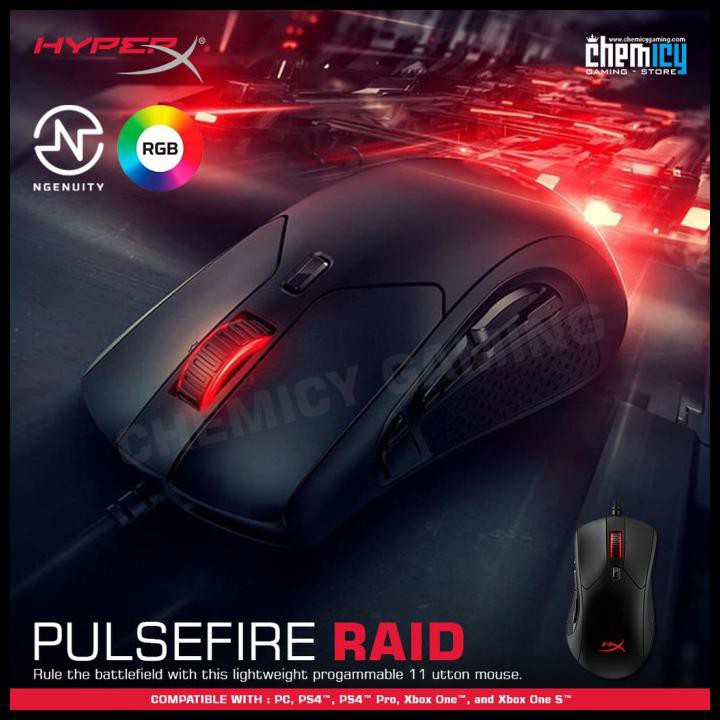 Jual Hyperx Pulsefire Raid Rgb Programmable Gaming Mouse | Shopee Indonesia