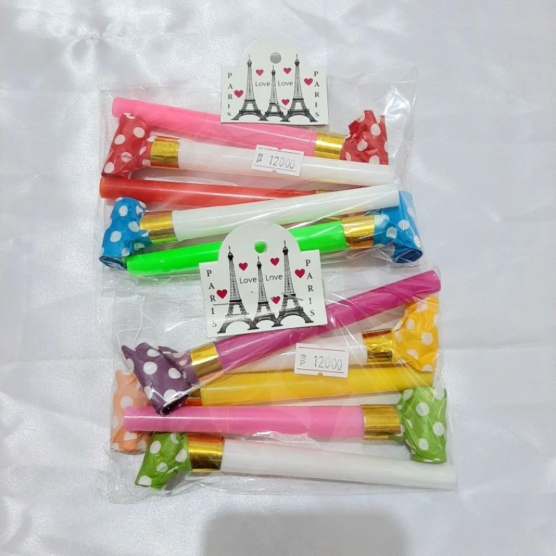 Jual Peniup Terompet Ulang Tahun Peniup lidah 1 bungkus isi 5 Periwit ...