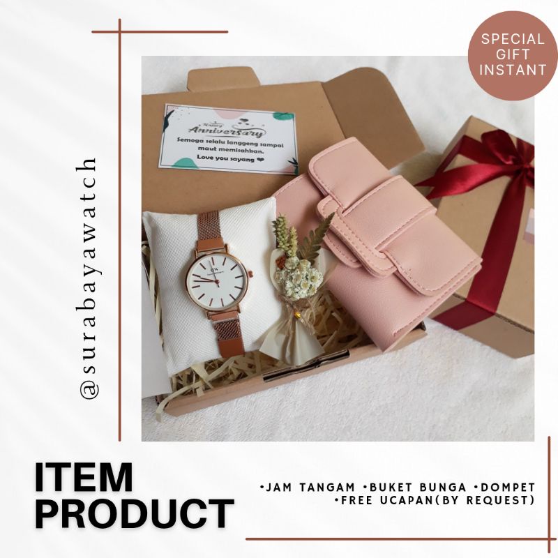 Jual Paket Gift Box Cewek Hampers Ulang Tahun Paket Kado Wisuda Coklat ...