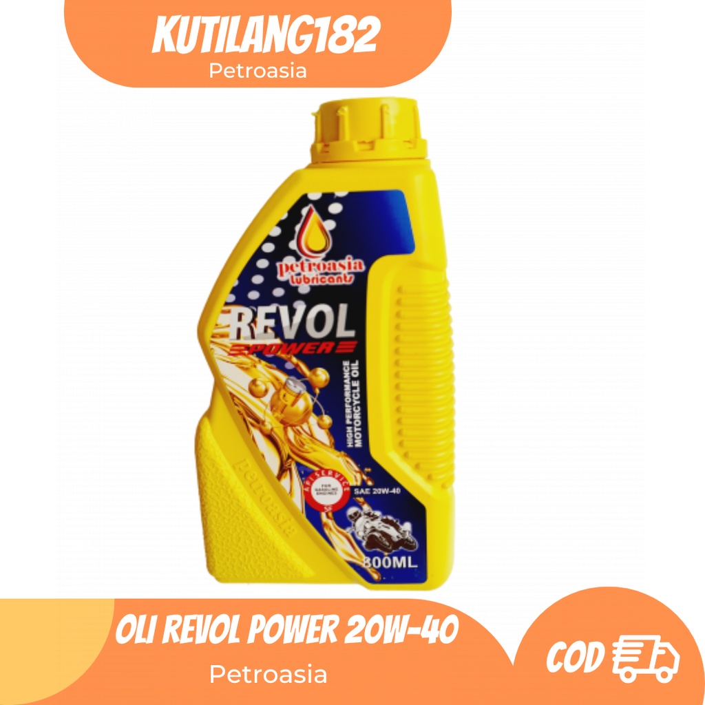 Jual OLI MOTOR MURAH Petroasia Revol Power SAE 20W-40 API SF 0,8 L ...