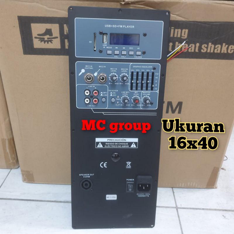 Jual mesin kit aktif/power kit aktif USB BLUETOOTH 500watt 16x40 import ...