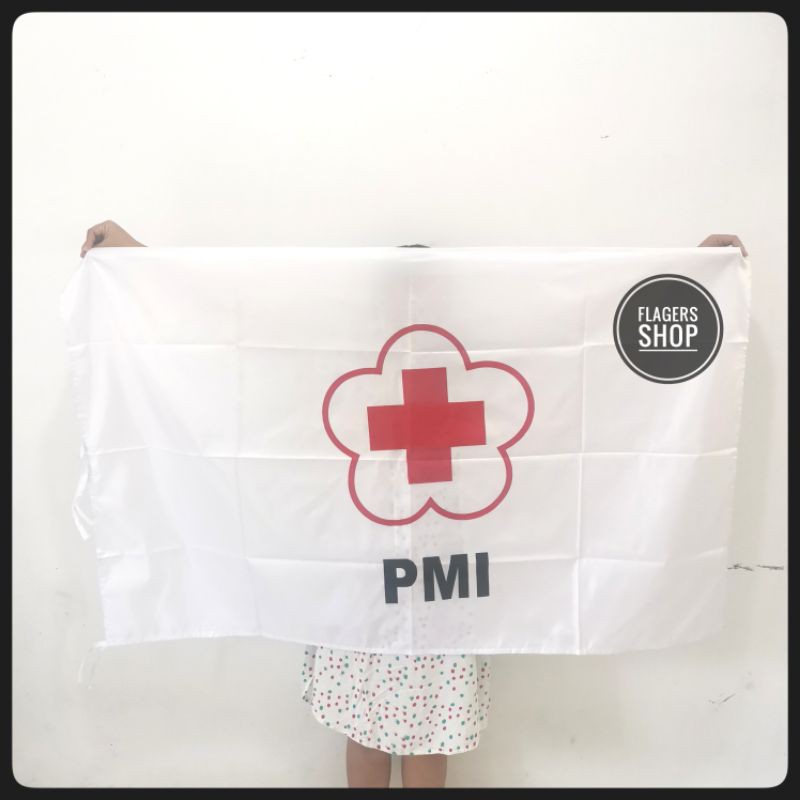 Jual Bendera PMI 90x135 cm | Shopee Indonesia