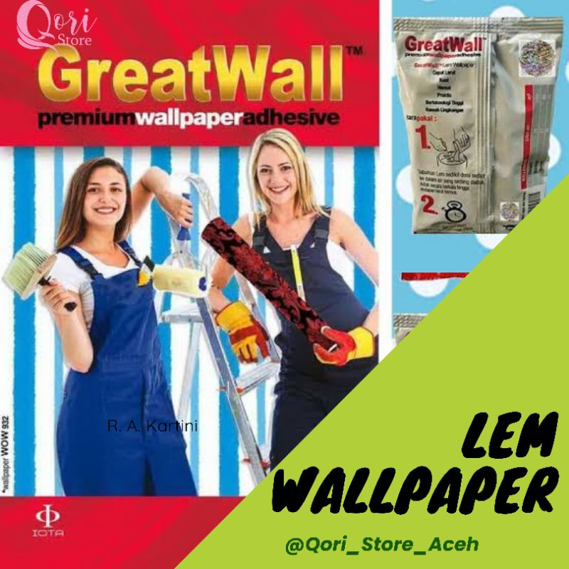 Jual Qori Store - Lem Wallpaper / Lem Sticker / Perekat Wallpaper ...