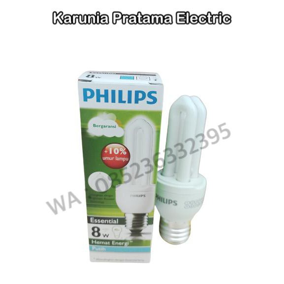 Jual Lampu Philips Essential 8W | Shopee Indonesia
