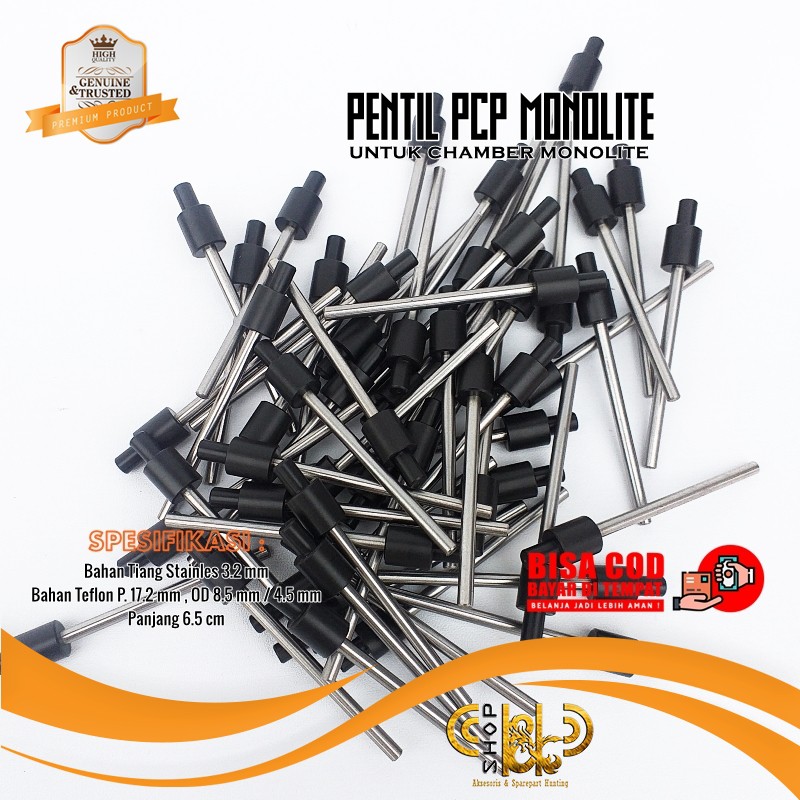 Jual Pentil Valve Per Misumi Monolite As Stainless 3.2 mm | Shopee ...