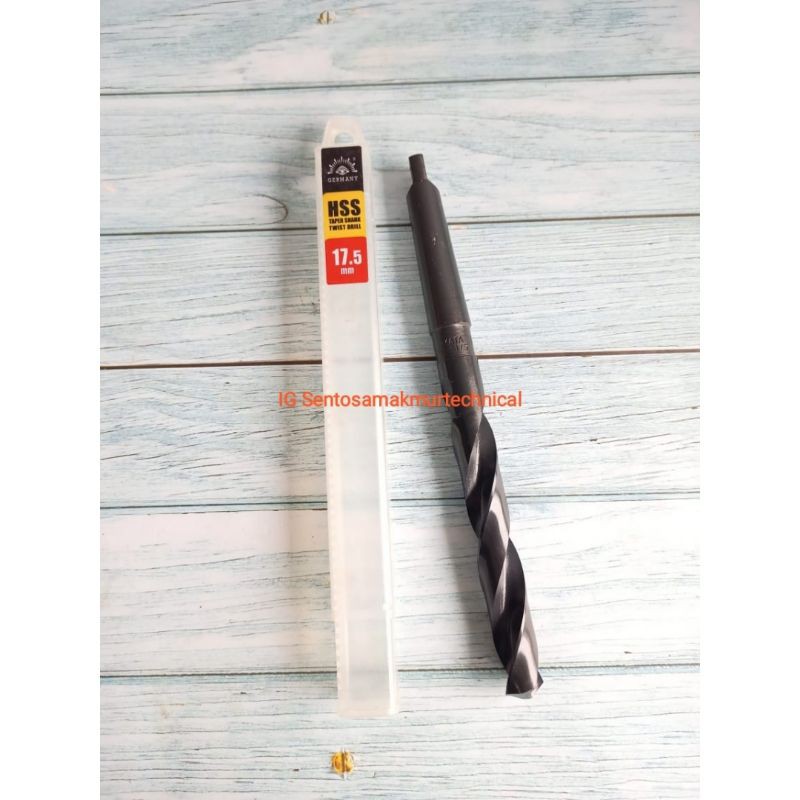 Jual TJAP MATA 17.5 MM Mata Bor Besi Kones Cones Colok Taper Shank 17,5 ...