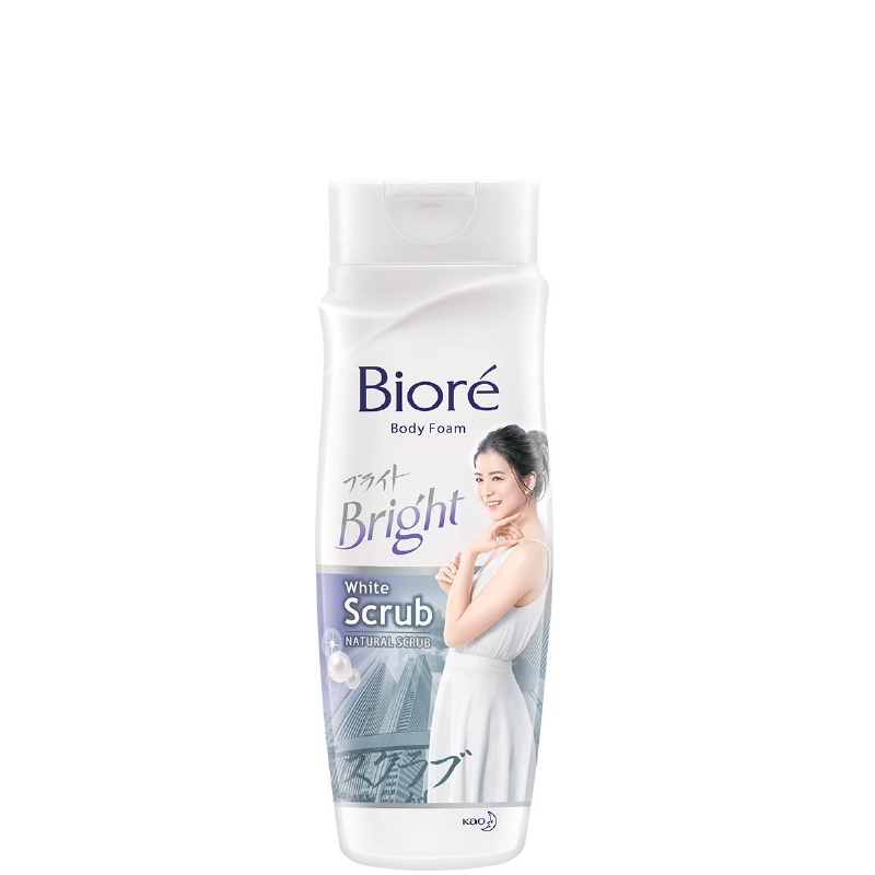 Jual Biore Bright Sabun Mandi Cair Pencerah Kulit White Scrub ...