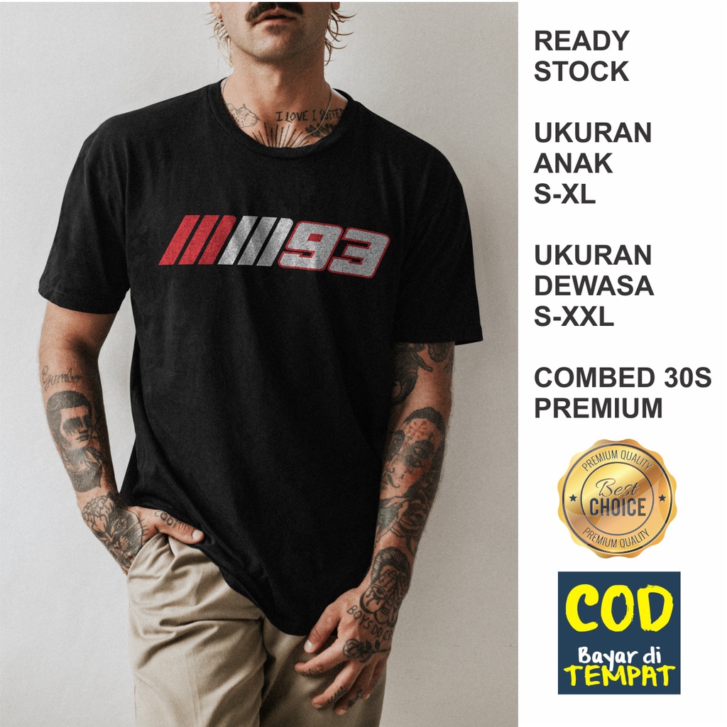 Jual V2 mm93 Kaos Tema Racing Moto GP Marc Marquez MM93 versi 2 ...